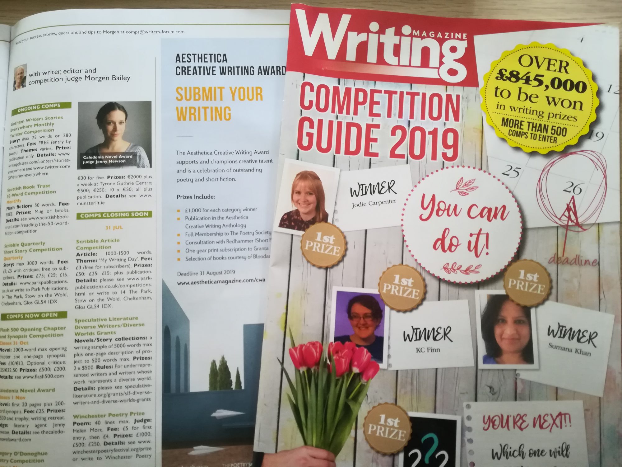 » Tips for entering writing competitions